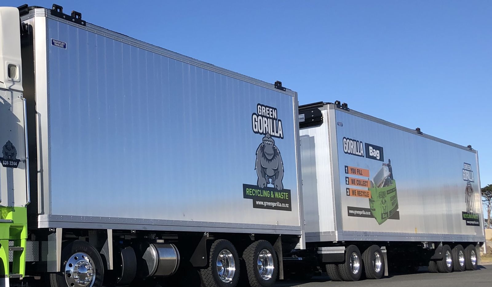 Transfleet Trailers - Clip Chip Heavy Duty Panel Bulk Refuse Equipment